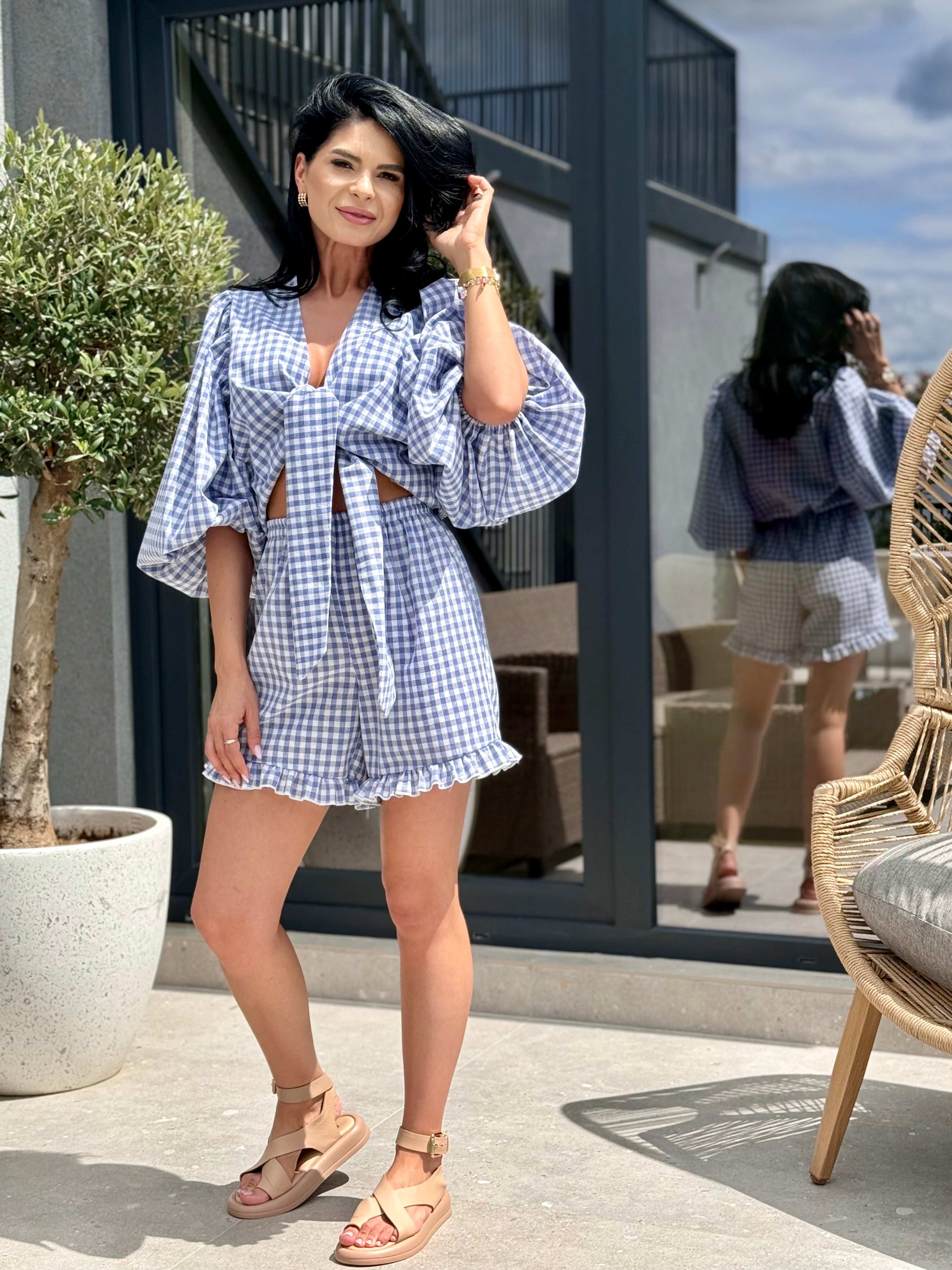 Costum Linea - Caro Blue – Ramona Bădescu Exclusive